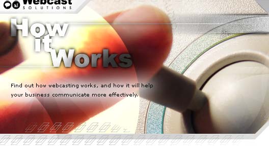 CTM Webcast Solutions - How WebcastingWorks, Online Meetings, Web ...